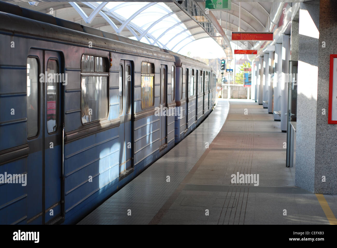 Metro unit in Budapest Stock Photo - Alamy
