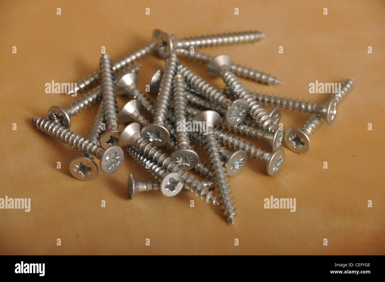 Iron screws hi-res stock photography and images - Alamy