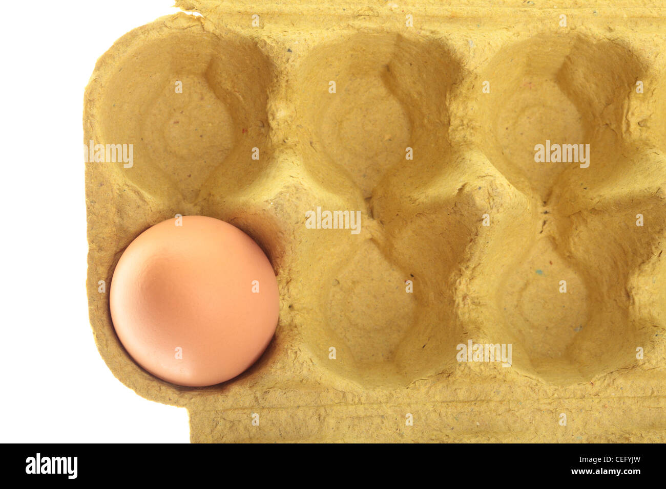 yellow egg box background texture Stock Photo - Alamy