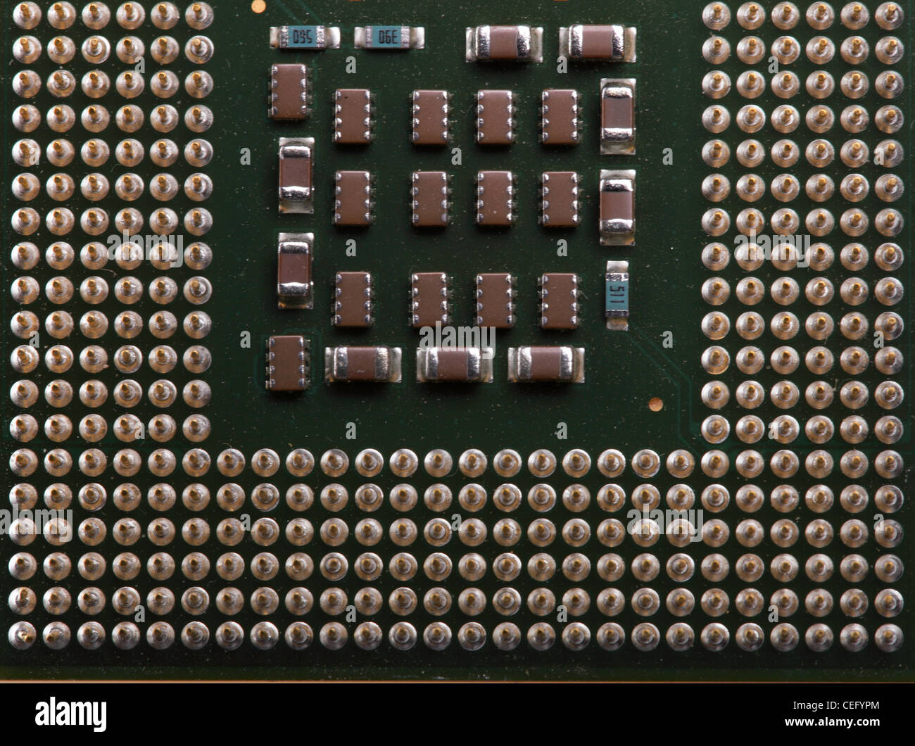 Computer engineering Microprocessor processor Stock Photo - Alamy