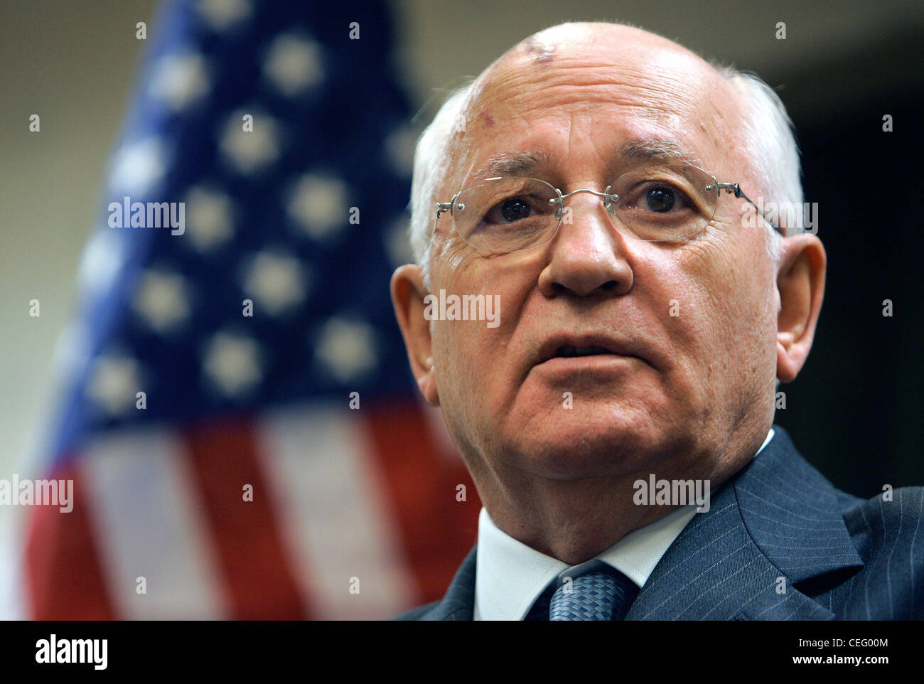 Former Soviet President Mikhail Gorbachev Stock Photo - Alamy