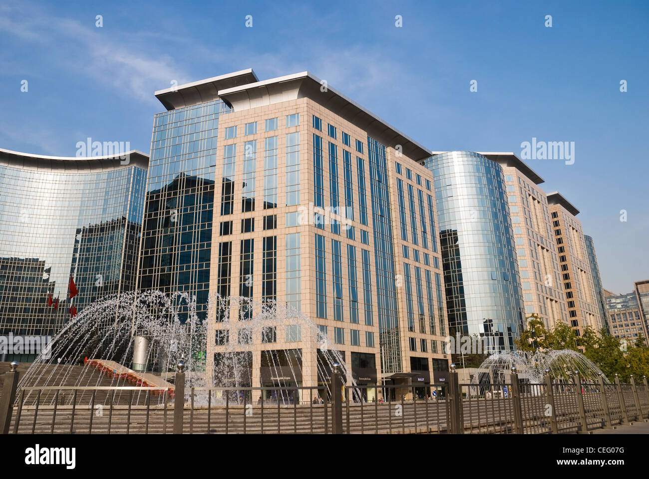Modern Office Building in Beijing, China Stock Photo - Alamy