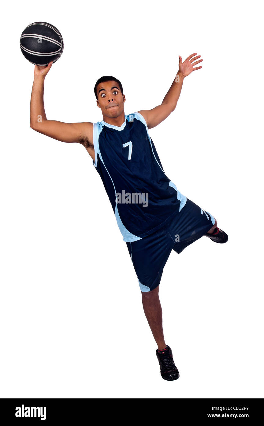 Basketball sports competition black Cut Out Stock Images & Pictures - Alamy