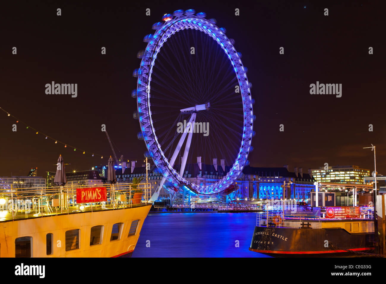 London Eye, London, England, United Kingdom, Europe Stock Photo - Alamy