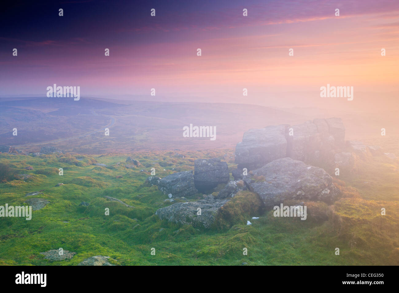Logan stone rippon tor hi-res stock photography and images - Alamy