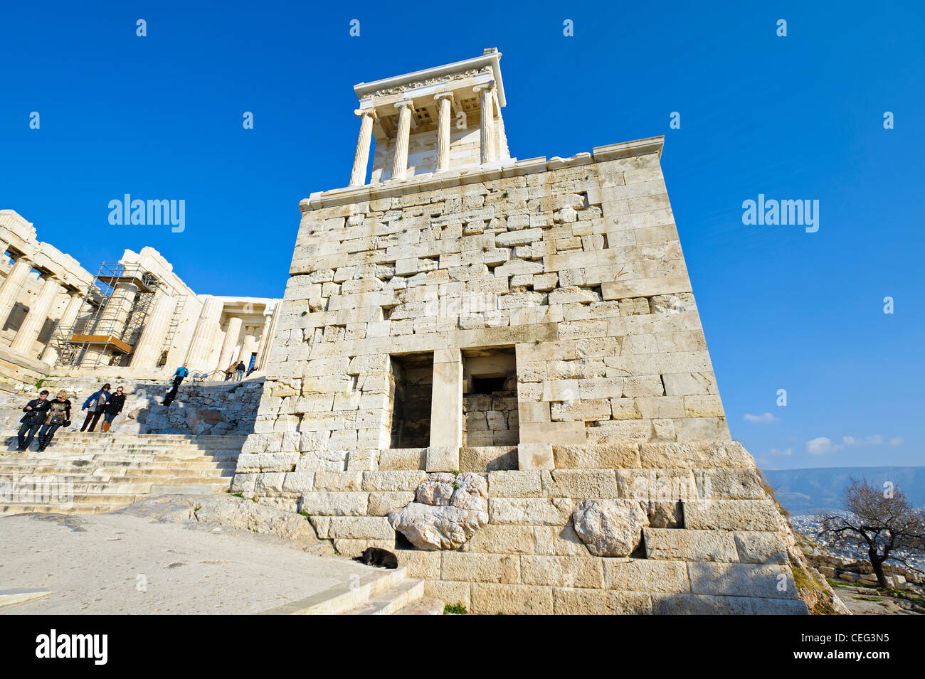 Temple of Athena Nike, the Acropolis, Athens, Greece, Europe Stock ...