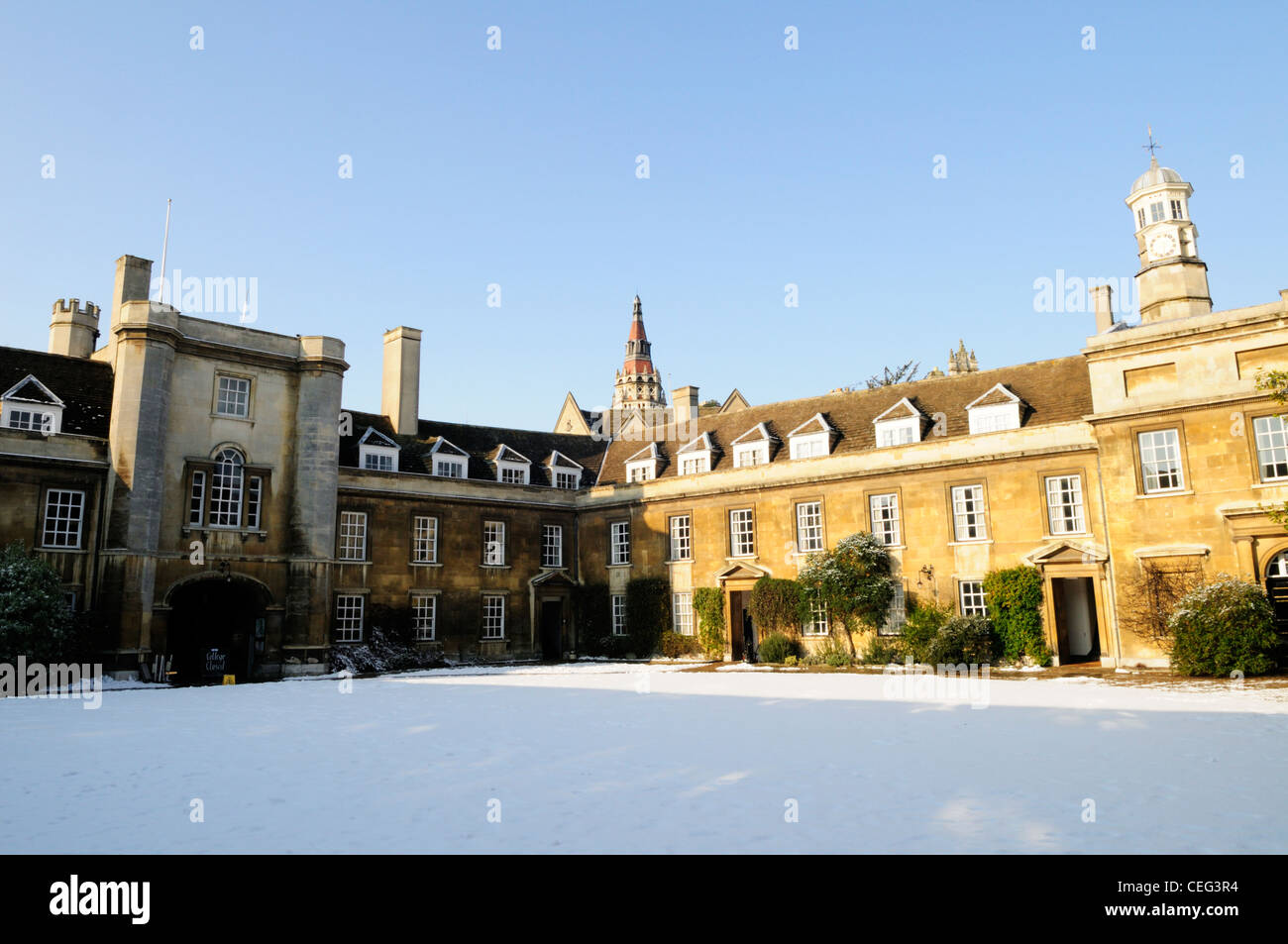 Christs college gate hi-res stock photography and images - Alamy