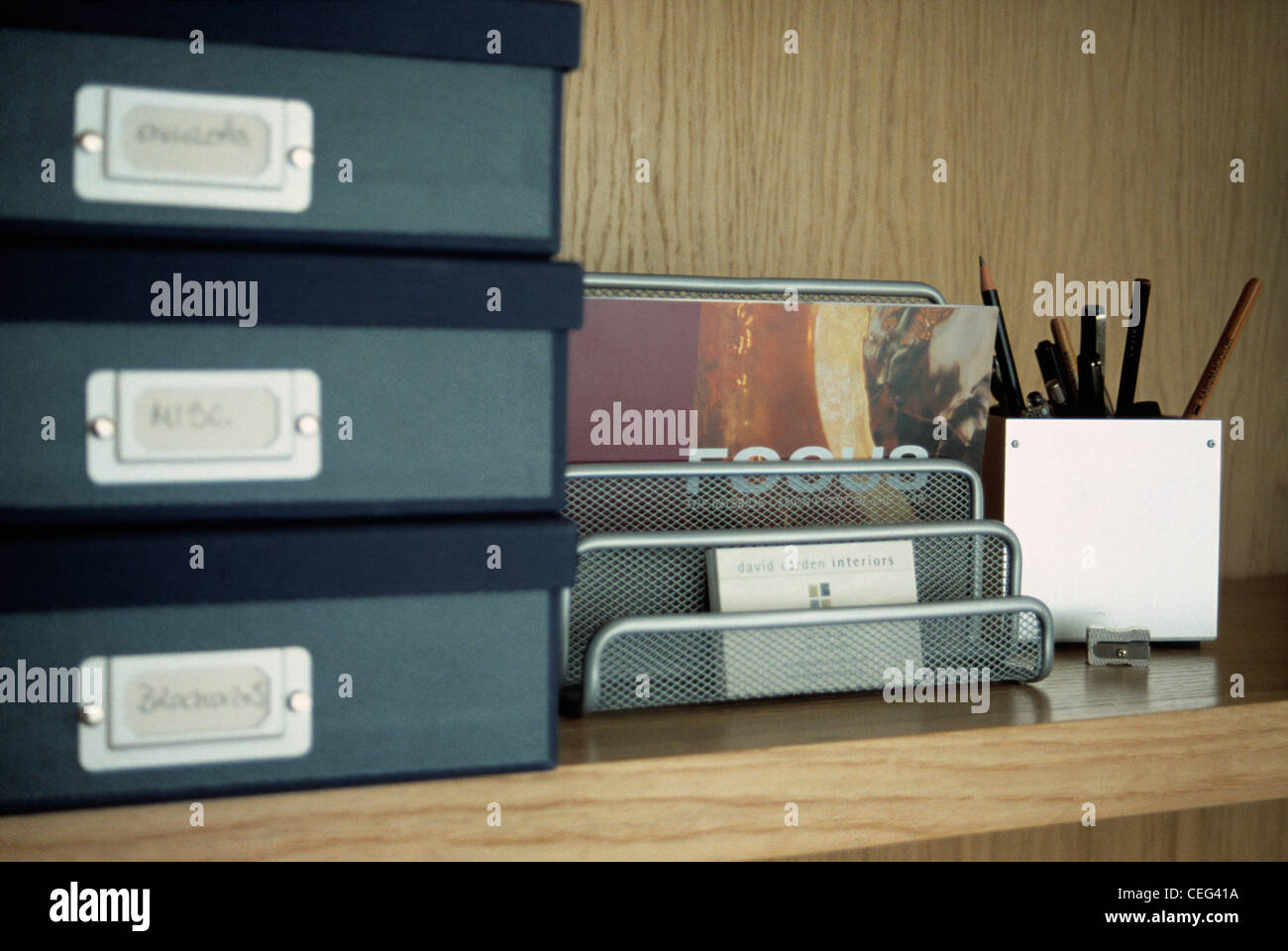 Box file letter racks hi-res stock photography and images - Alamy