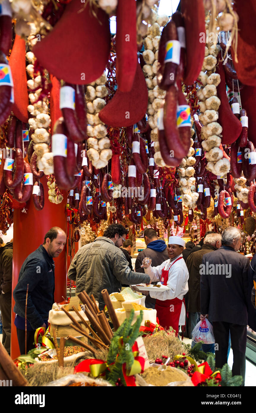 Inside butcher shop food meat hi-res stock photography and images - Alamy