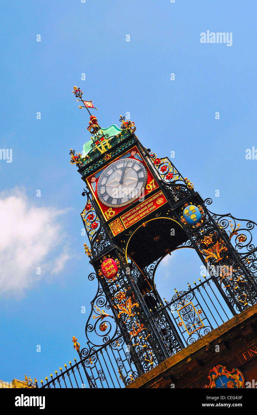 Chester clock tower hi-res stock photography and images - Alamy