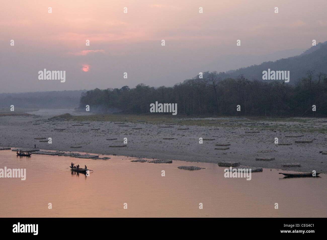 Manas River Assam India Stock Photo - Alamy