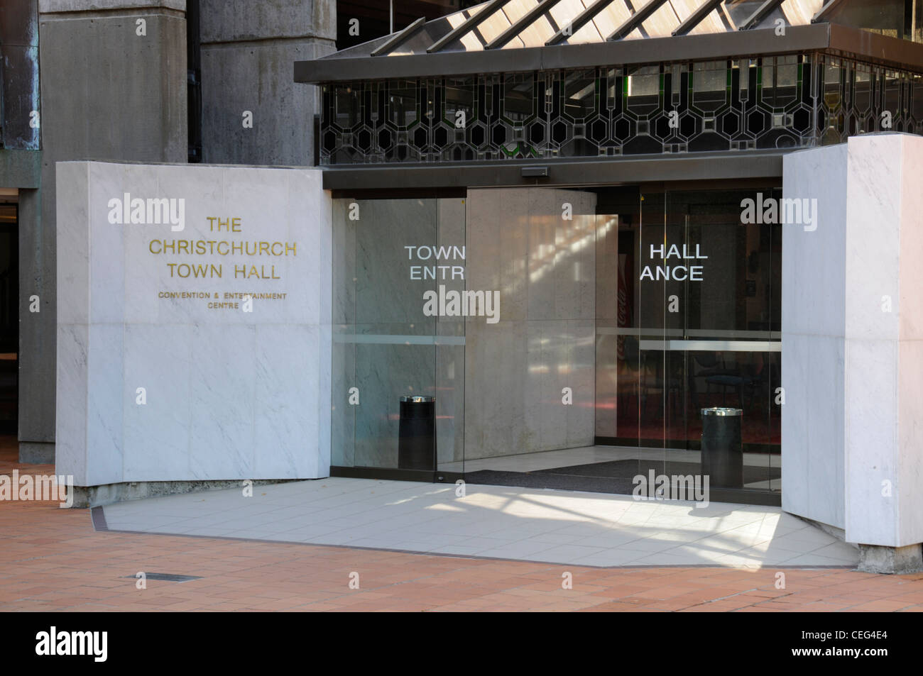 Town Hall Christchurch New Zealand High Resolution Stock Photography ...