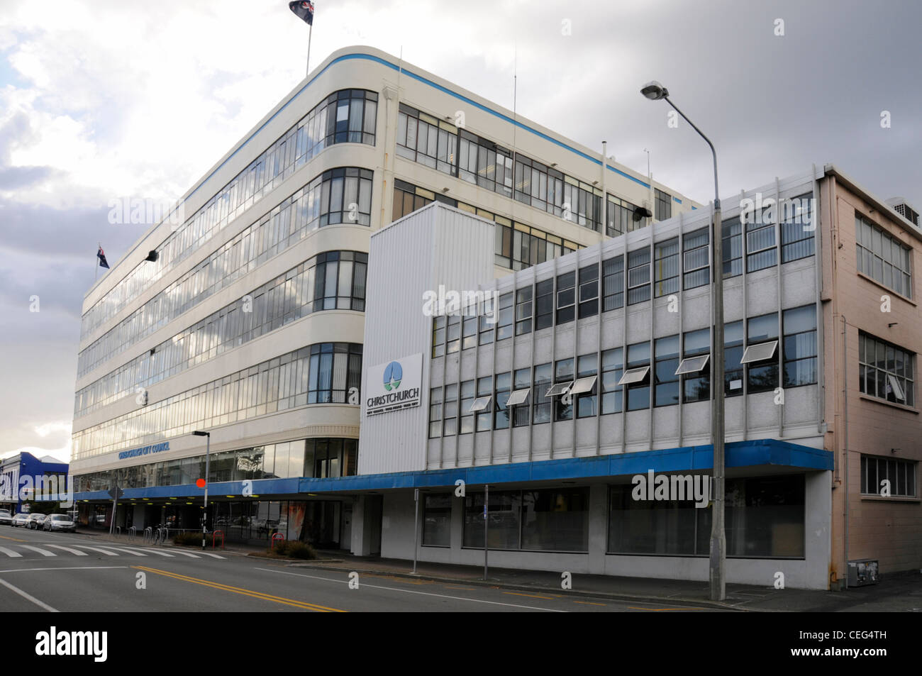 Christchurch City Council in Tuam Street, Christchurch, New Zealand ...