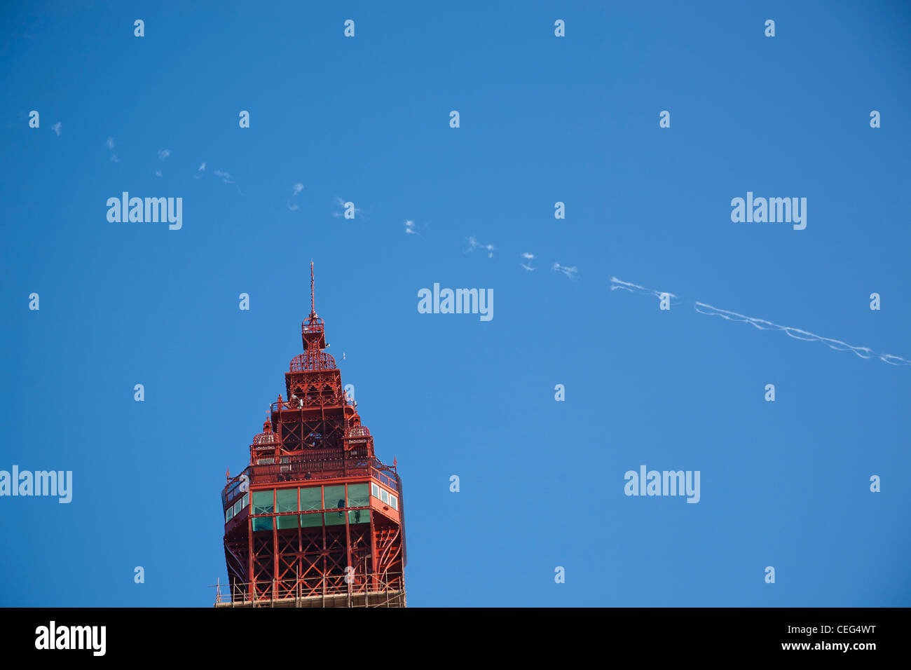 Blackpool tower showing blackpool tower hi-res stock photography and ...