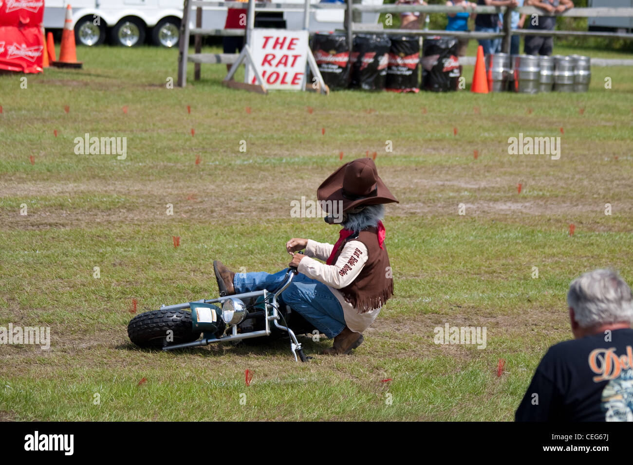 Motorcycle rodeo during bike week in Myrtle Beach South Carolina USA ...