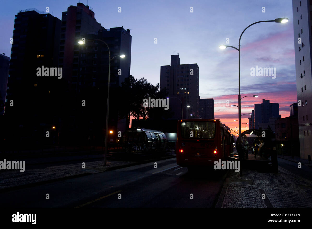 Bus lane express hi-res stock photography and images - Alamy