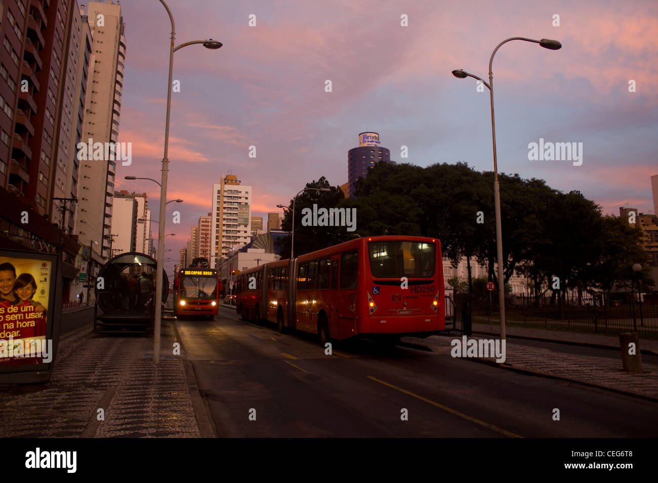 Curitiba bus hi-res stock photography and images - Alamy
