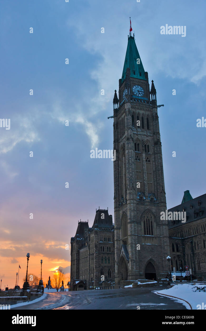 Ottawa sunset hi-res stock photography and images - Alamy
