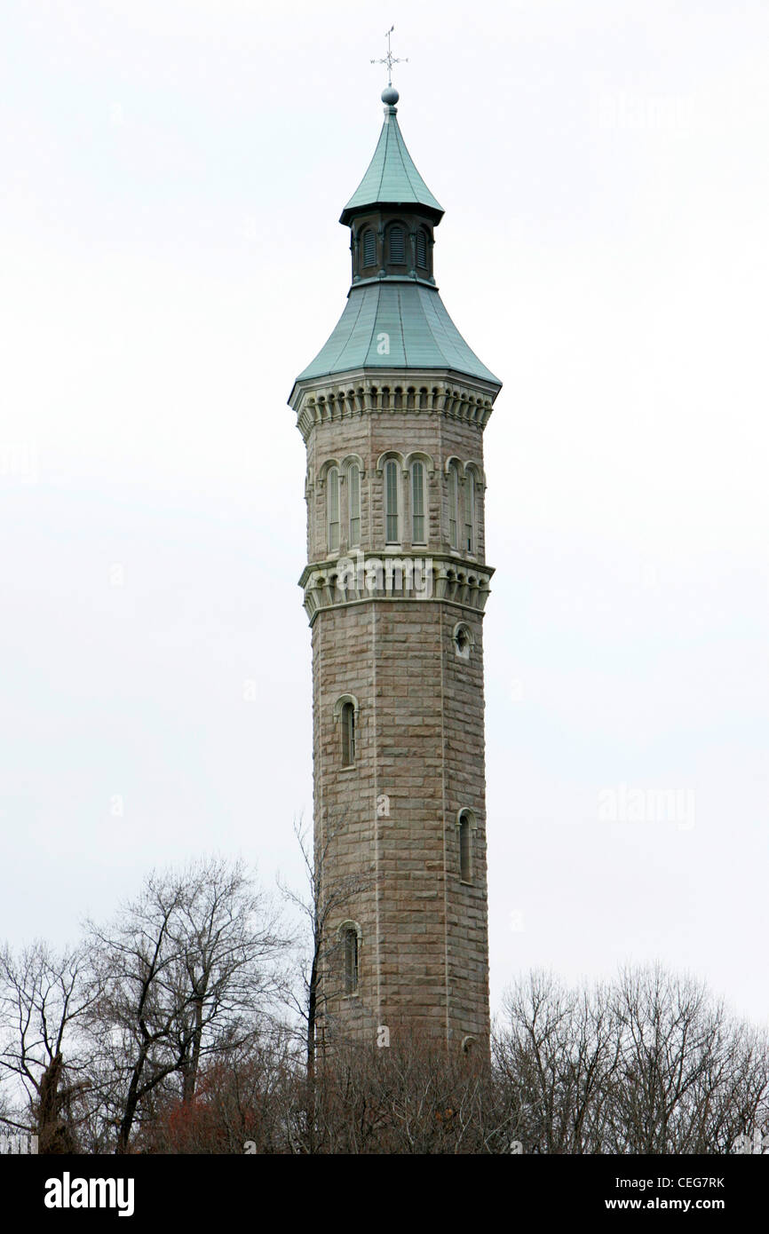 high bridge water tower highbridge park new york Stock Photo - Alamy