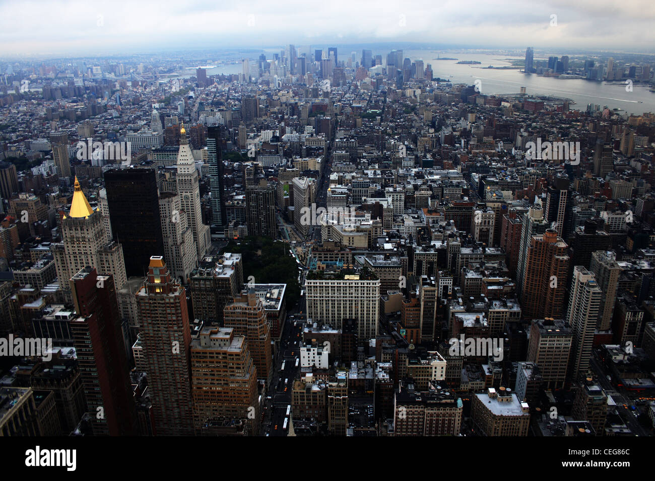 New York- Aerial View Stock Photo - Alamy