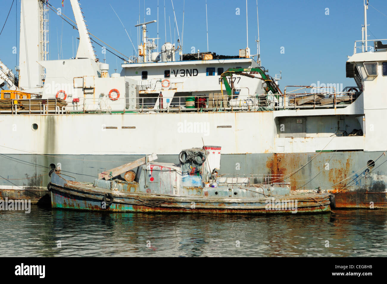 Fish factory ship hi-res stock photography and images - Alamy