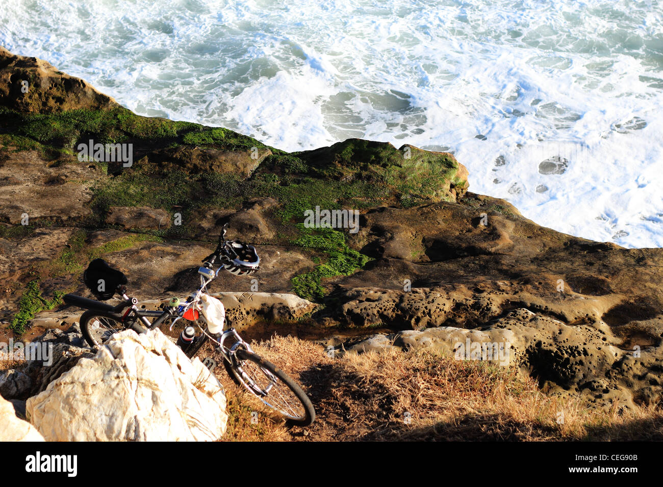 Bike and Surf Stock Photo - Alamy