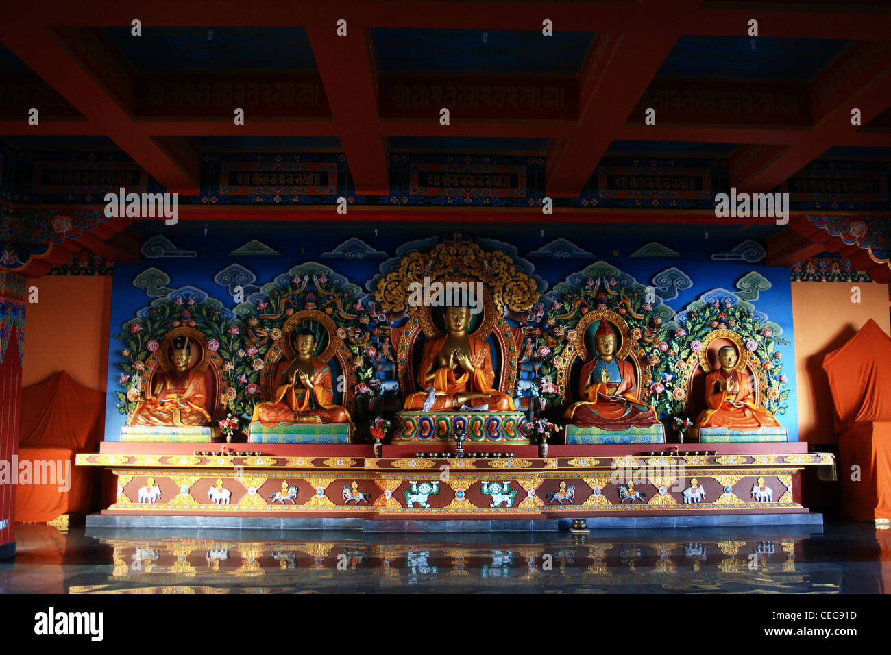 Inside a monastry hi-res stock photography and images - Alamy