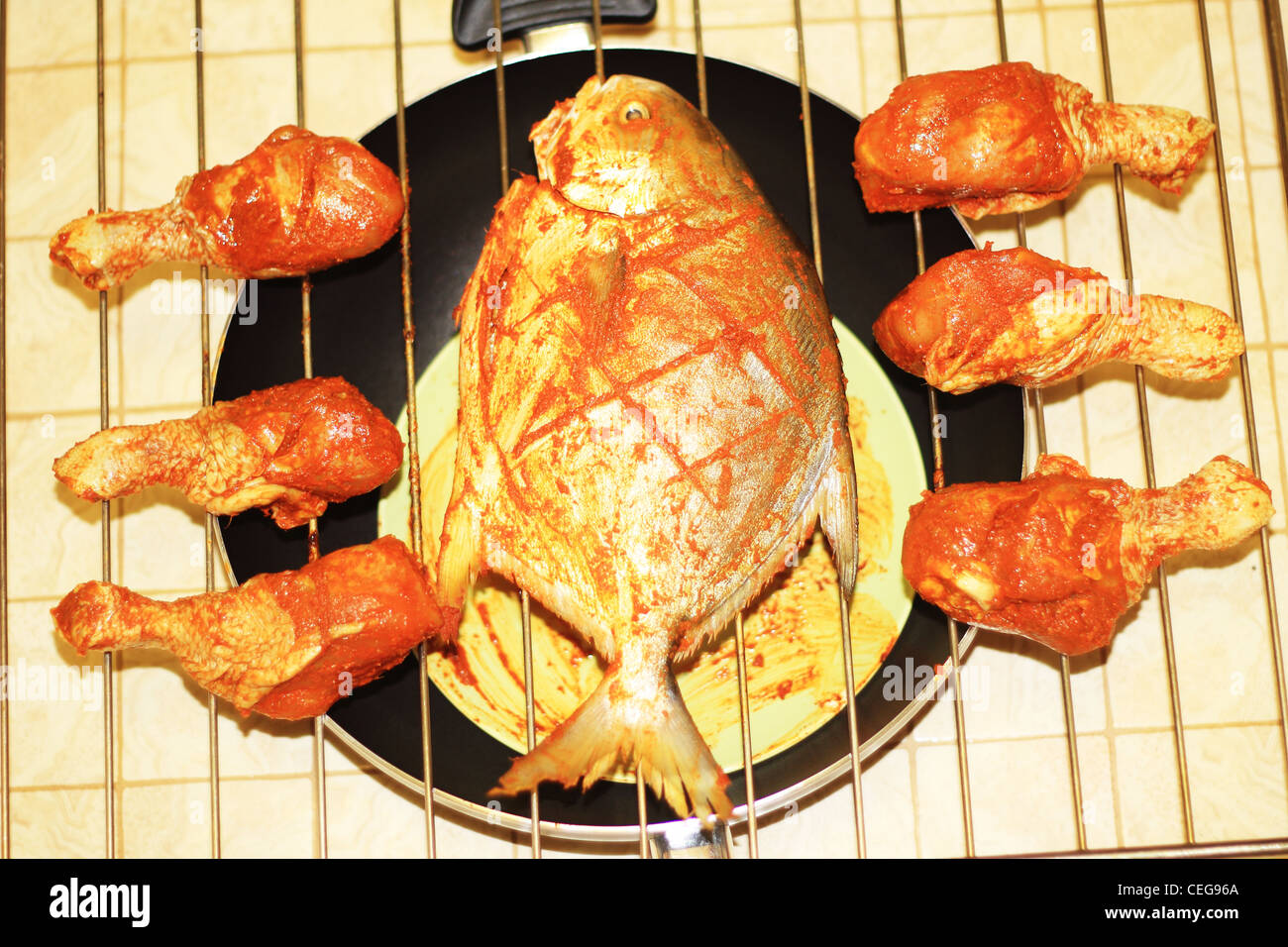 Indian grill hi-res stock photography and images - Alamy