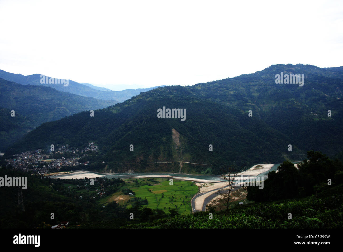 Jorethang - Sikkim Stock Photo - Alamy