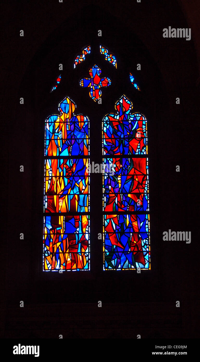 Gothic stained glass window hi-res stock photography and images - Alamy
