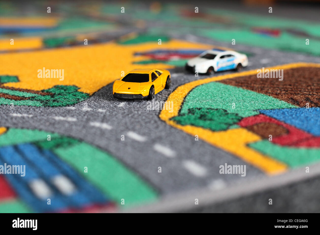 Chasing car play hi-res stock photography and images - Alamy