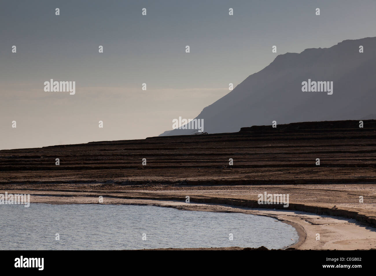 A Dead Sea resort in Israel where visitors can enjoy mud therapy Stock ...