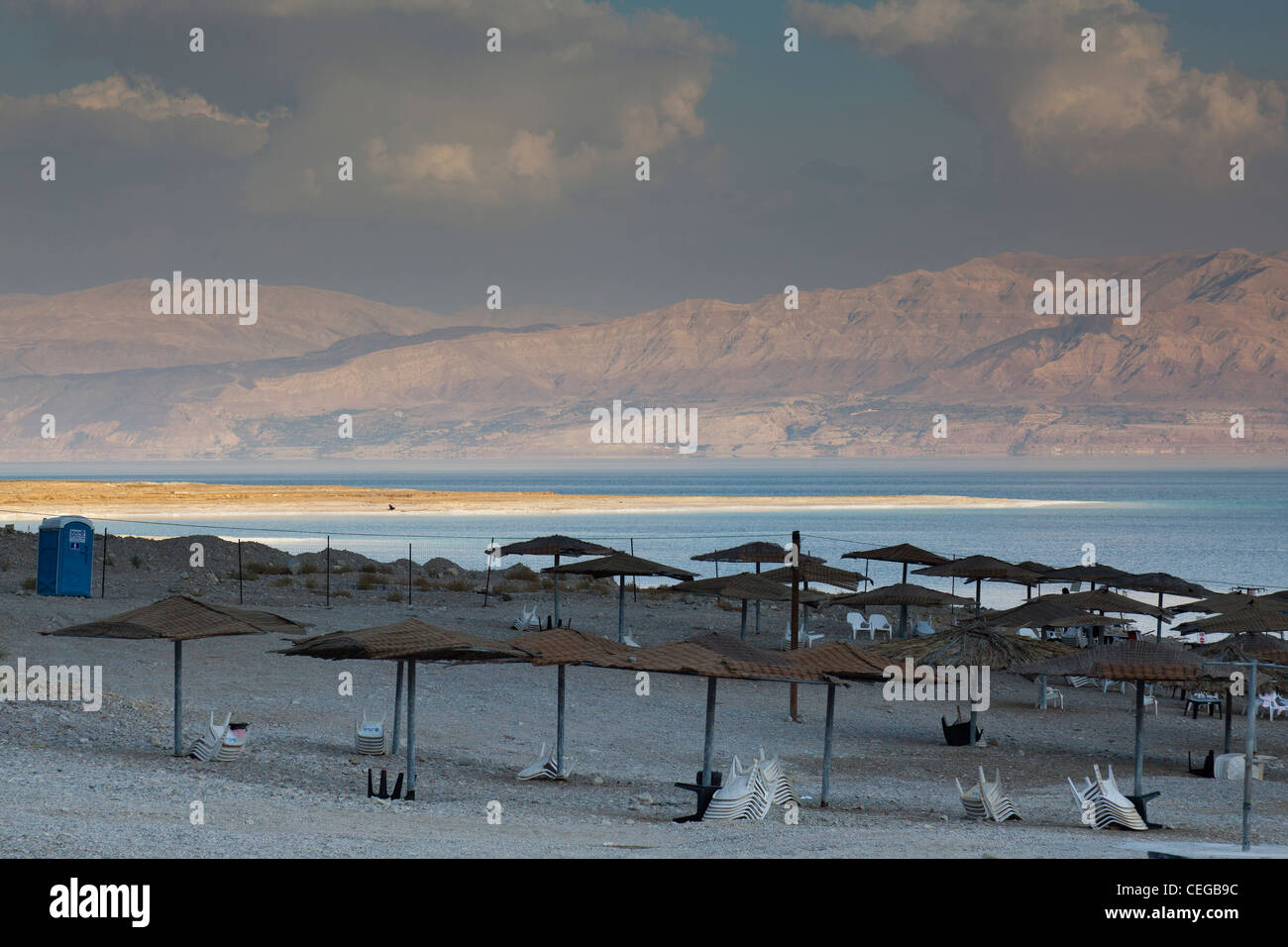 A Dead Sea resort in Israel where visitors can enjoy mud therapy Stock ...