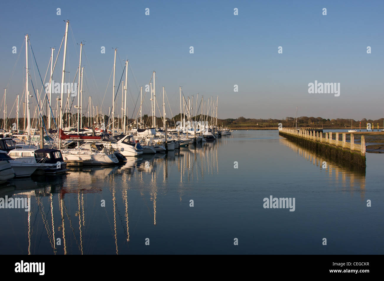 Lymington Harbour High Resolution Stock Photography and Images - Alamy