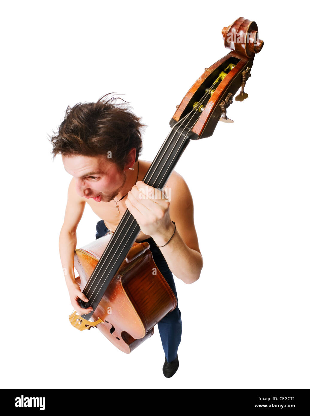musician isolated on white Stock Photo - Alamy