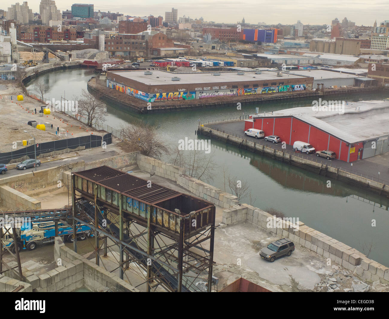 Gowanus Canal Brooklyn New York Stock Photo - Alamy