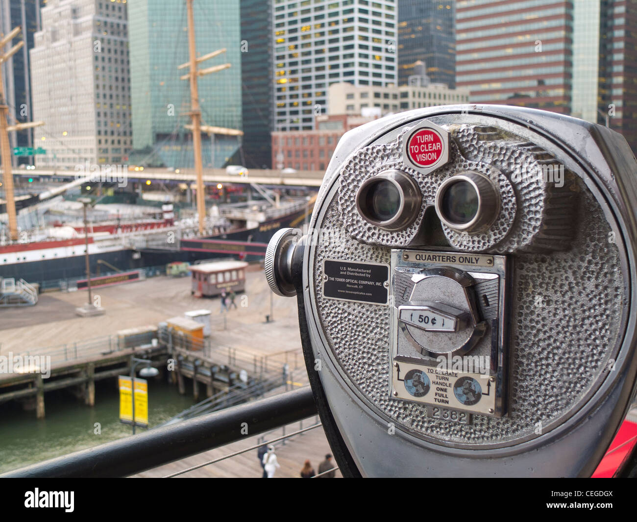 New york view finder hi-res stock photography and images - Alamy