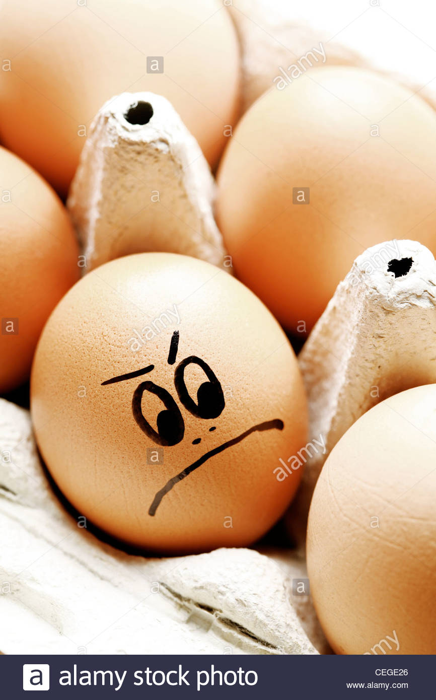 Sad Egg Face Stock Photos & Sad Egg Face Stock Images - Alamy