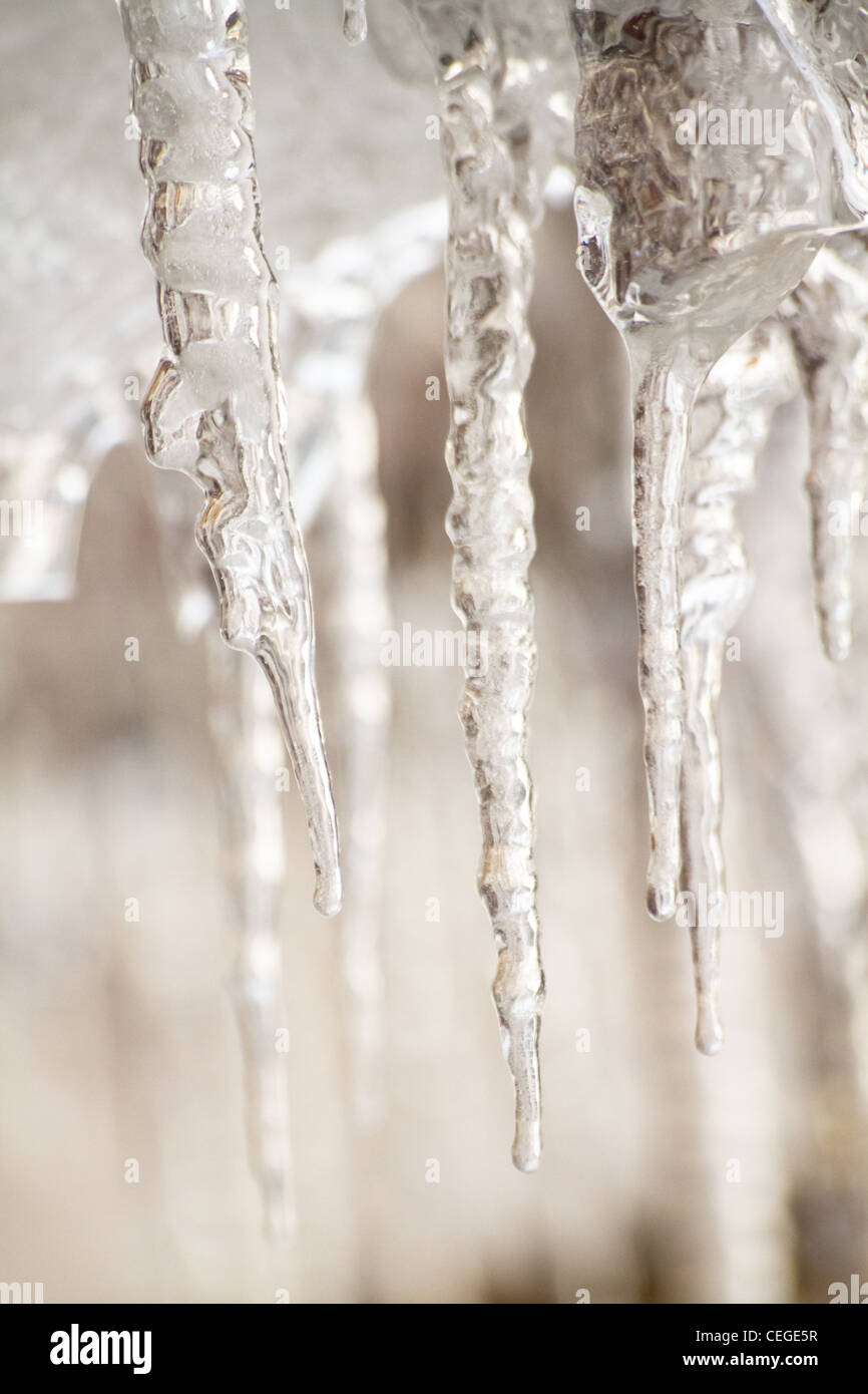 Snowy cave icicle hi-res stock photography and images - Alamy