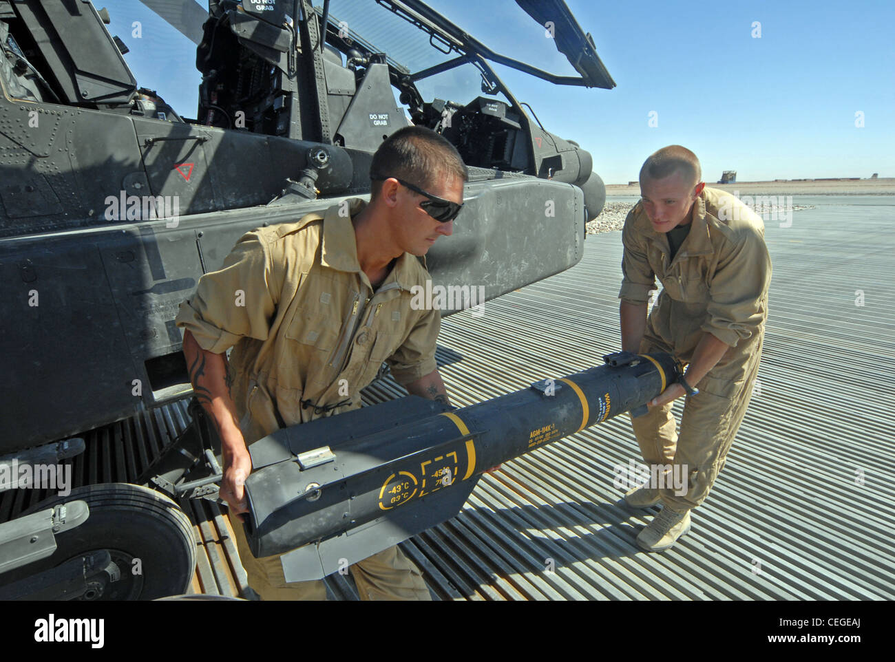 The Ah-64 Apache is a four-blade attack helicopter with reverse ...