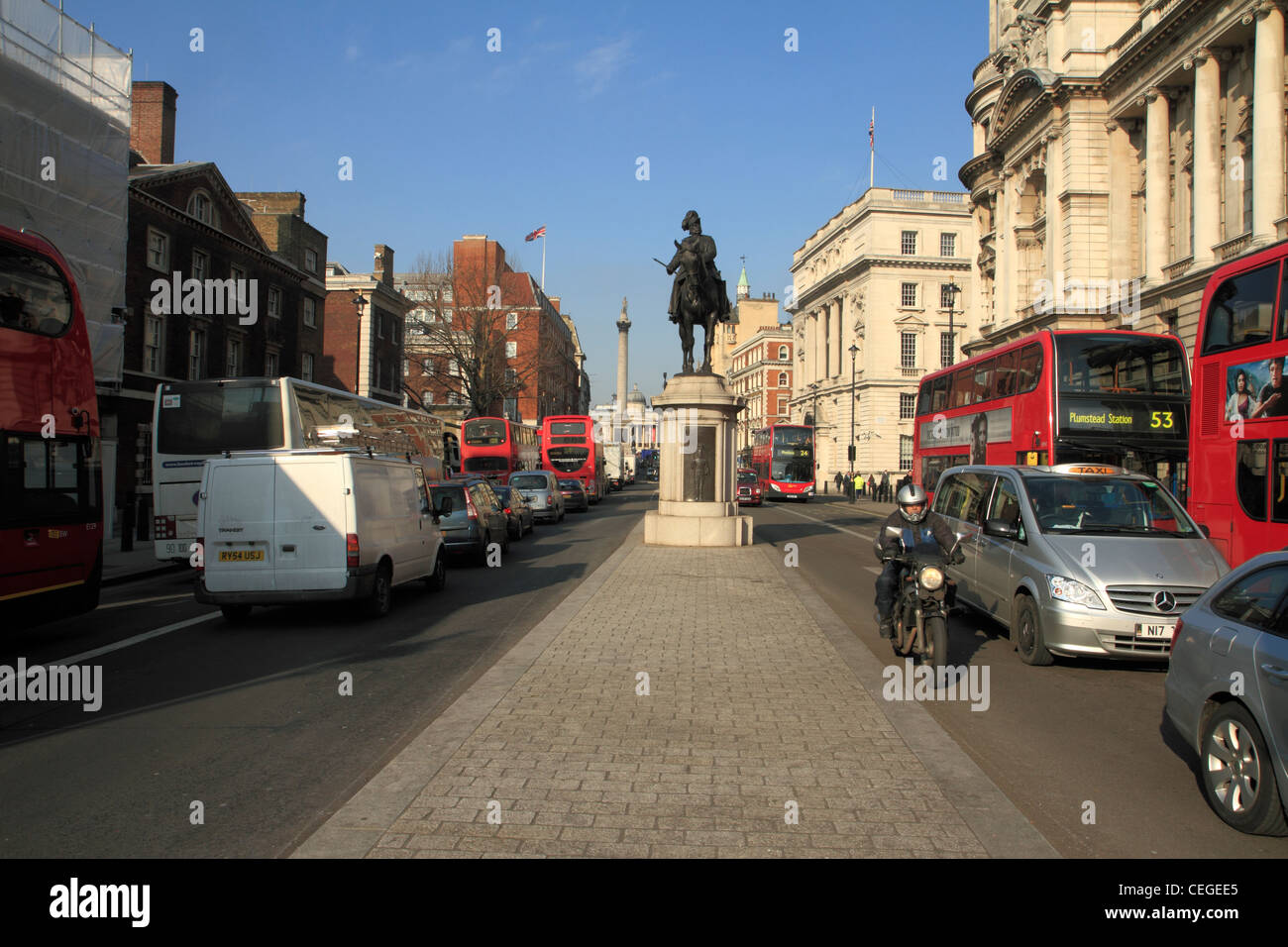 Whitehall london hi-res stock photography and images - Alamy