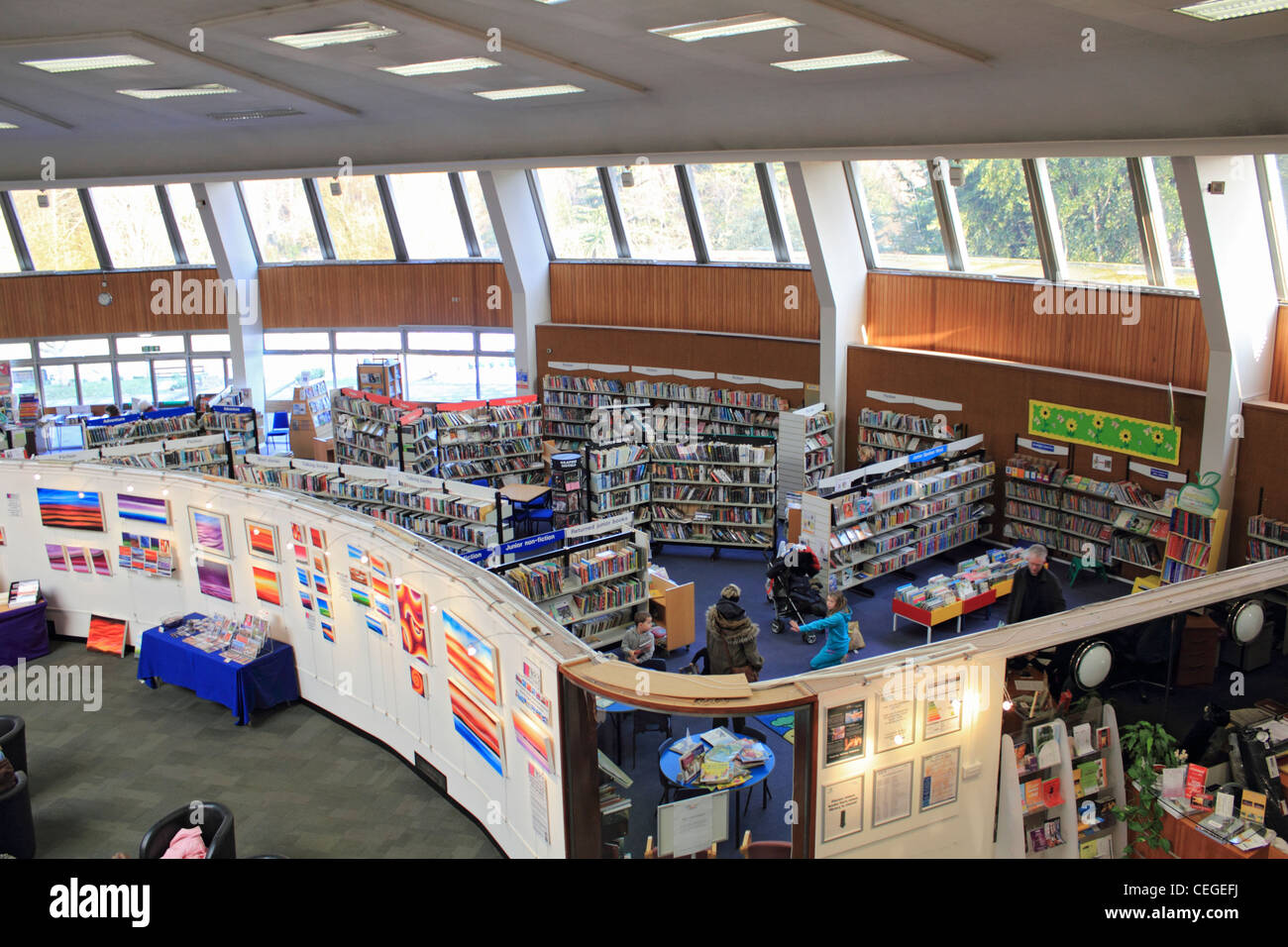 Bourne hall library ewell surrey hi-res stock photography and images ...