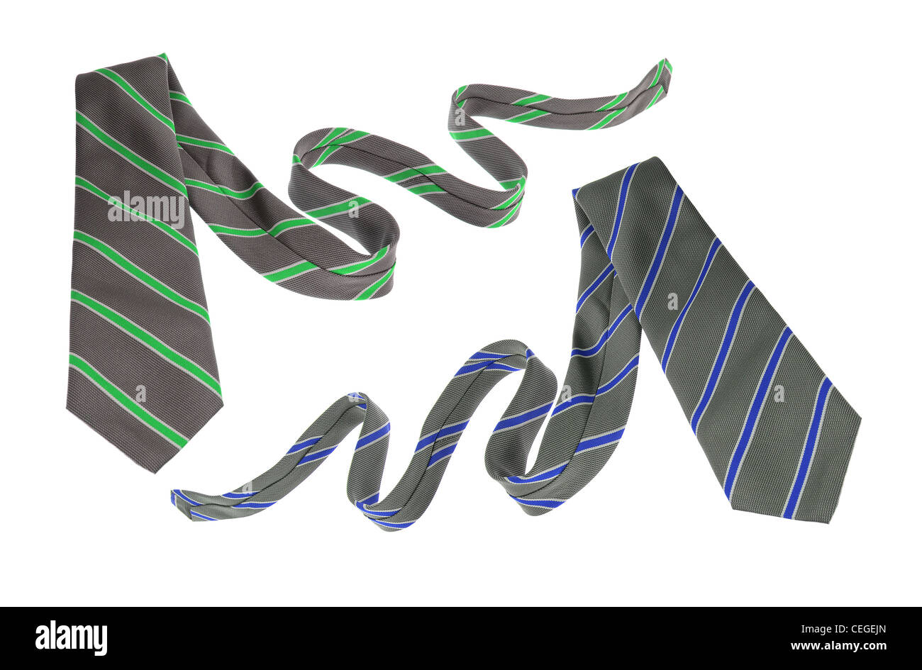 Neck_ties Cut Out Stock Images & Pictures - Alamy