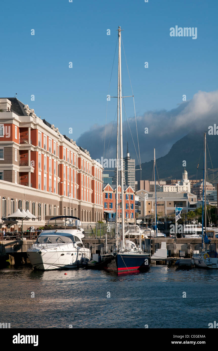 Cape Grace hotel on the V&A Waterfront in Cape Town South Africa Stock ...