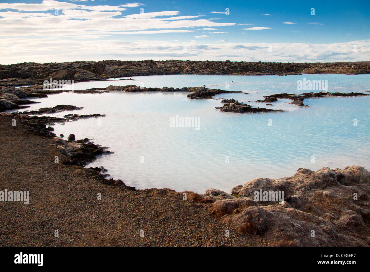 Clean and healthy water in Blue Lagoon - Iceland Stock Photo - Alamy