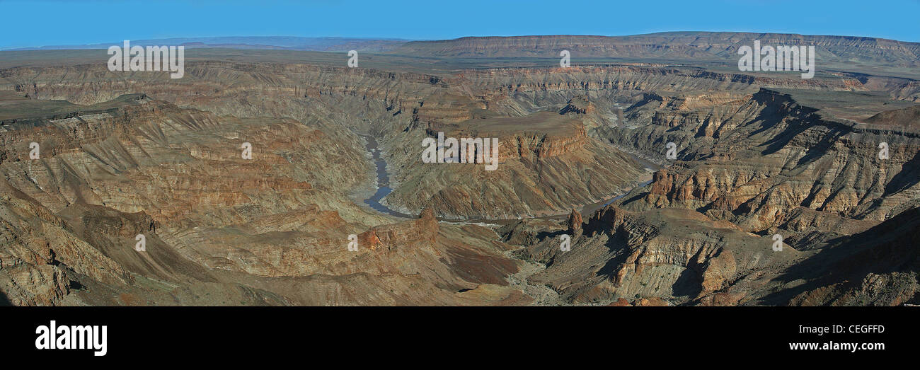 Panorama view of Fish River Canyon Stock Photo - Alamy