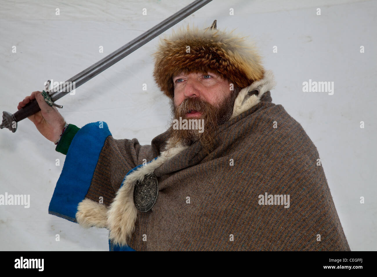 York vikings reconstruction hi-res stock photography and images - Alamy