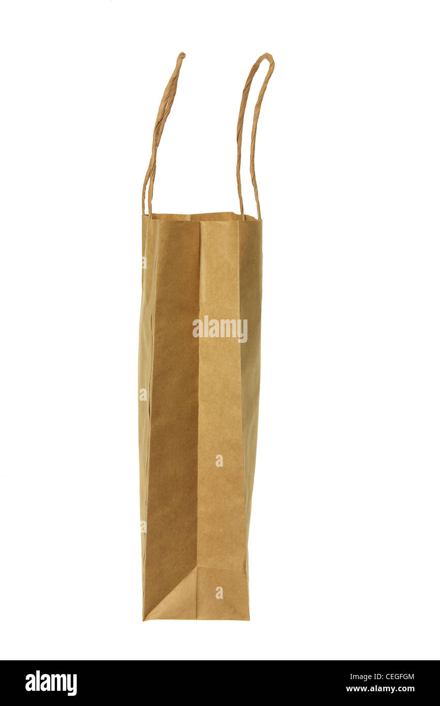 Brown paper bag cut out hi-res stock photography and images - Alamy
