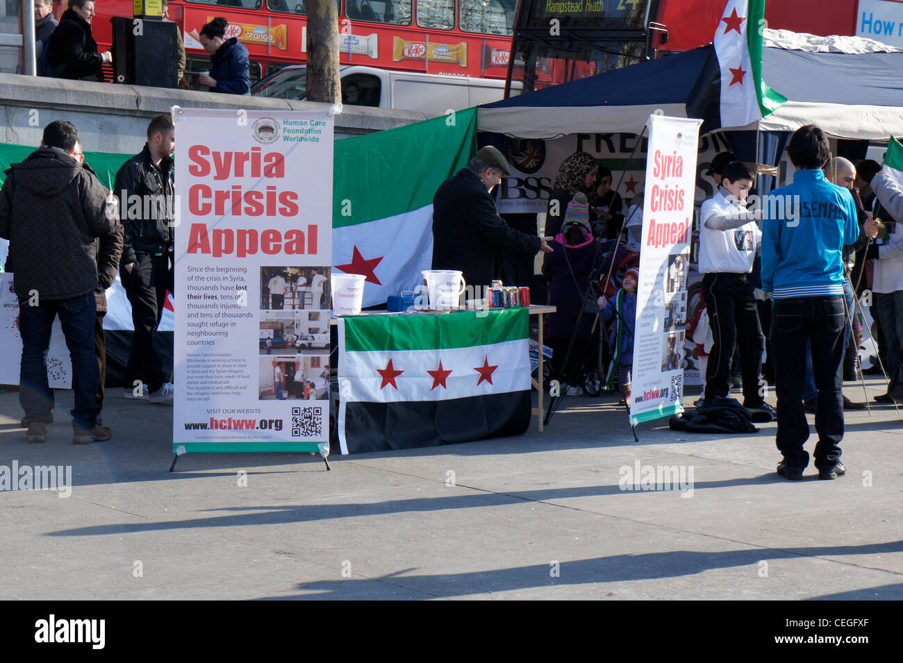 Syria crisis appeal hi-res stock photography and images - Alamy