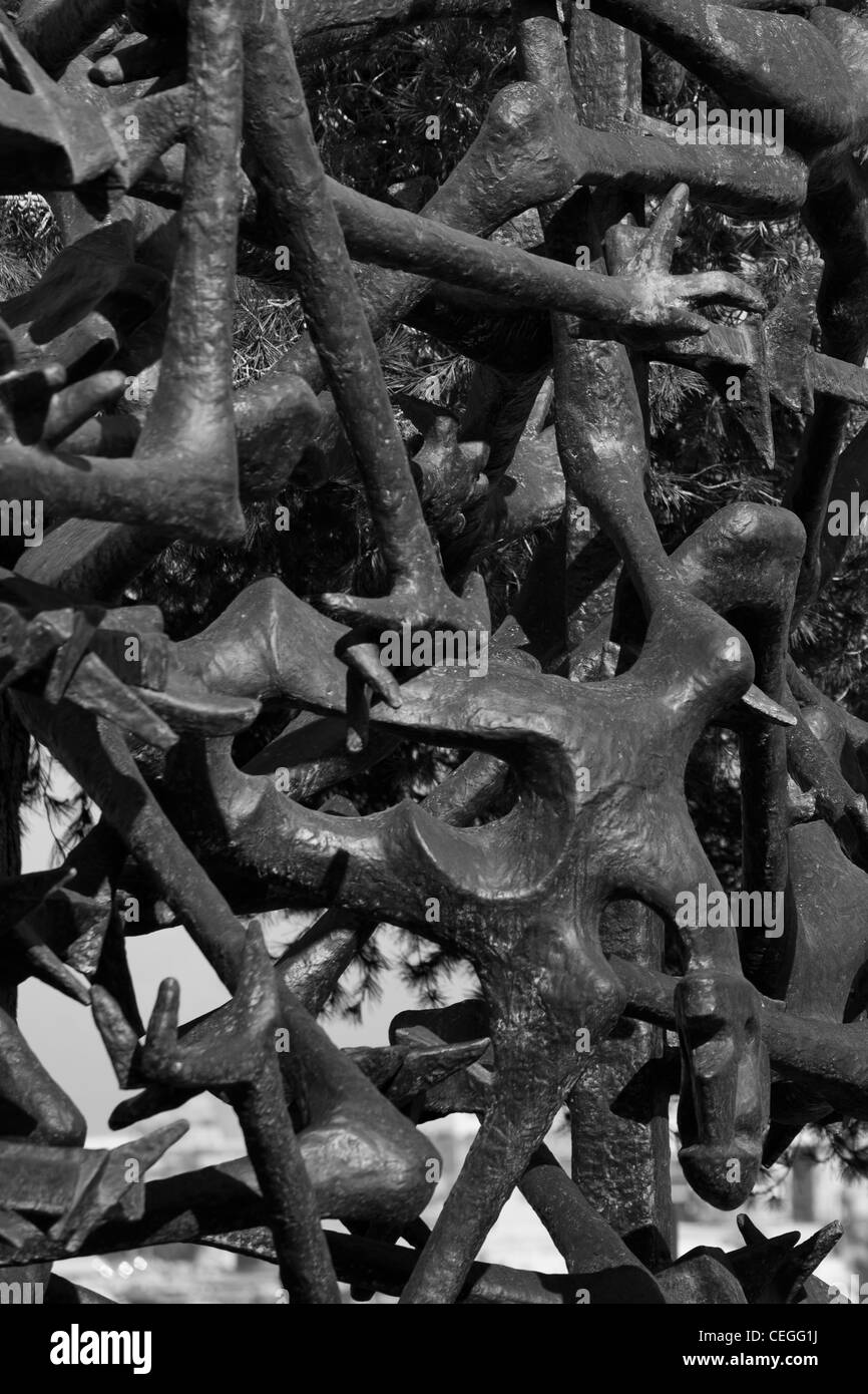 The Yad Vashem Holocaust memorial site in Jerusalem, Israel Stock Photo ...